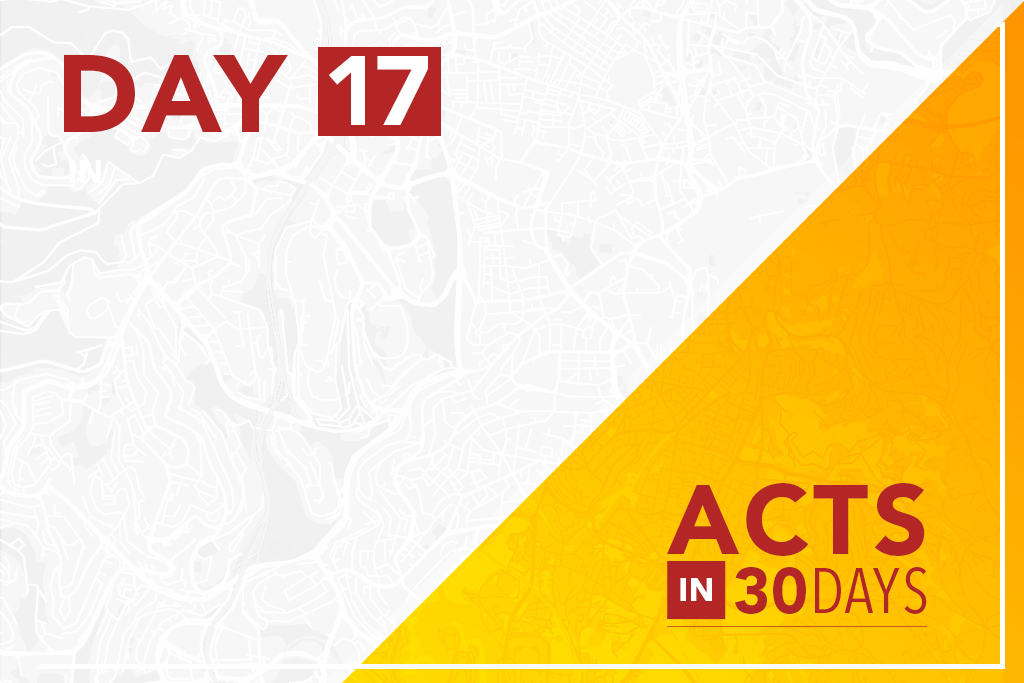 Acts: Day 17 - The Feast